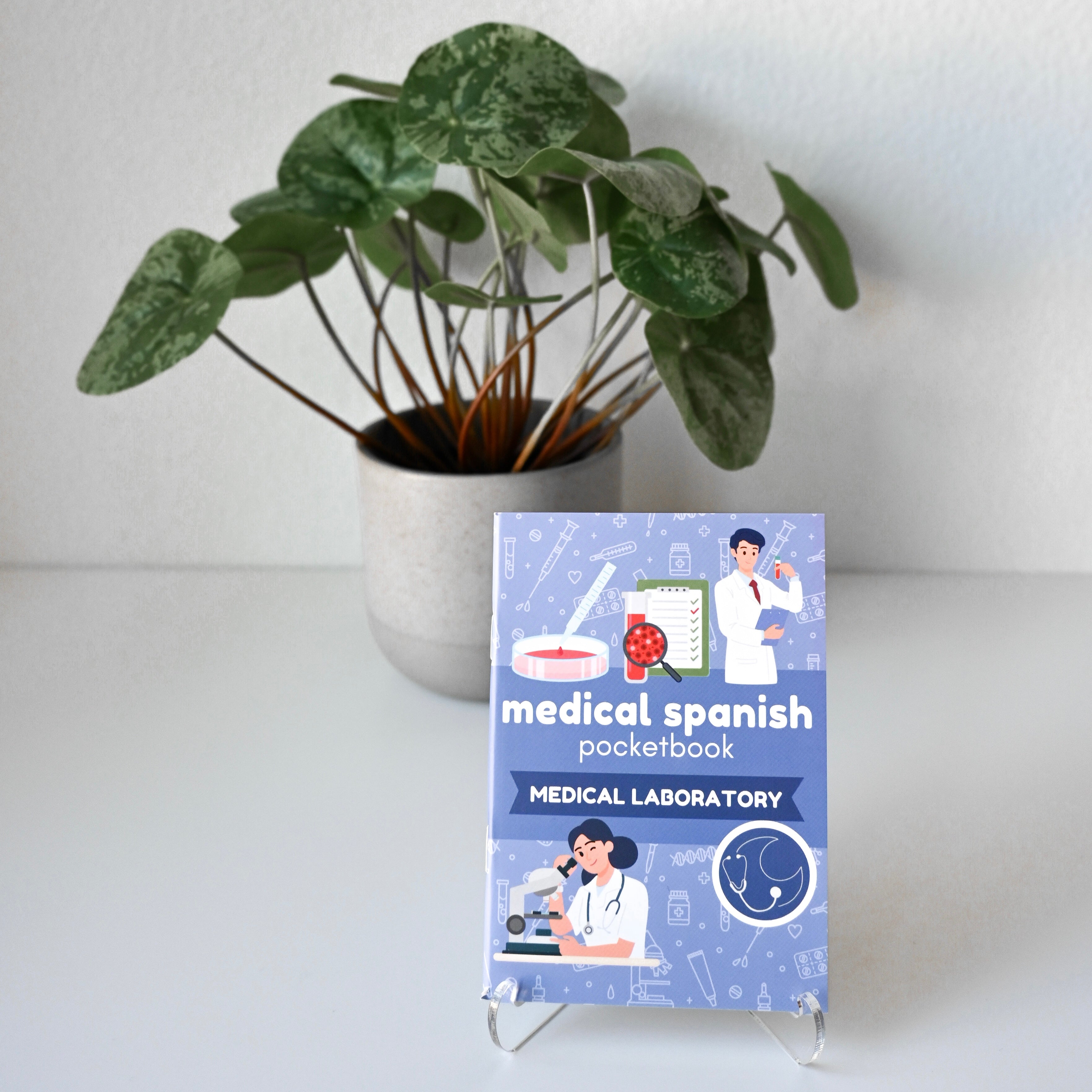 CLINICAL LAB SCIENCE MEDICAL SPANISH POCKETBOOK – medlunaandco